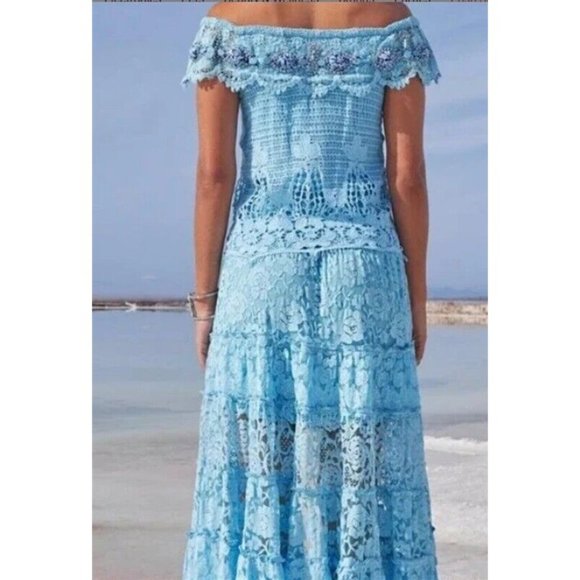 Boston Proper | Dresses | Nwot Boston Proper S Off The Shoulder Lace ...